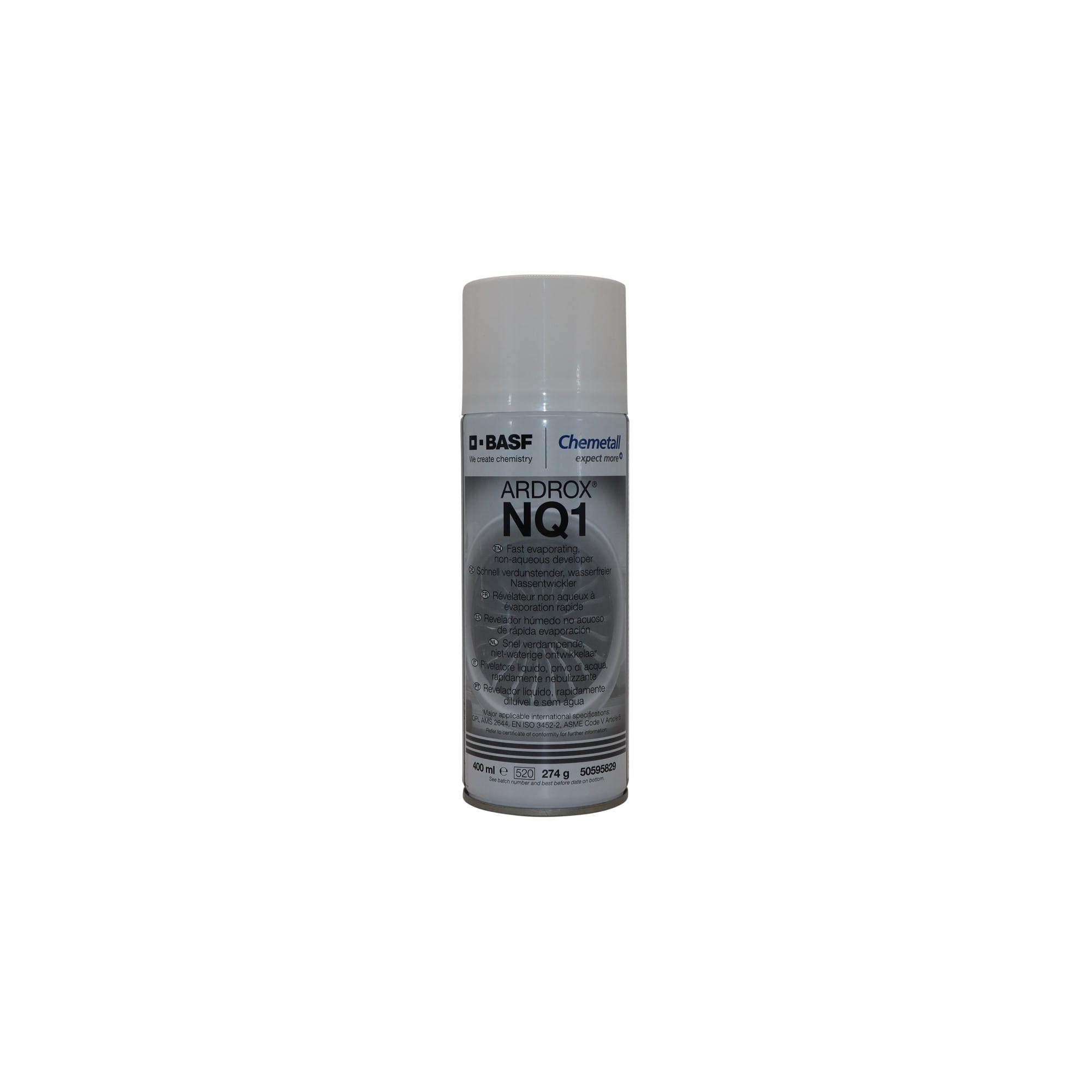 PMUC Ardrox NQ1 Developer Aerosol 400ml